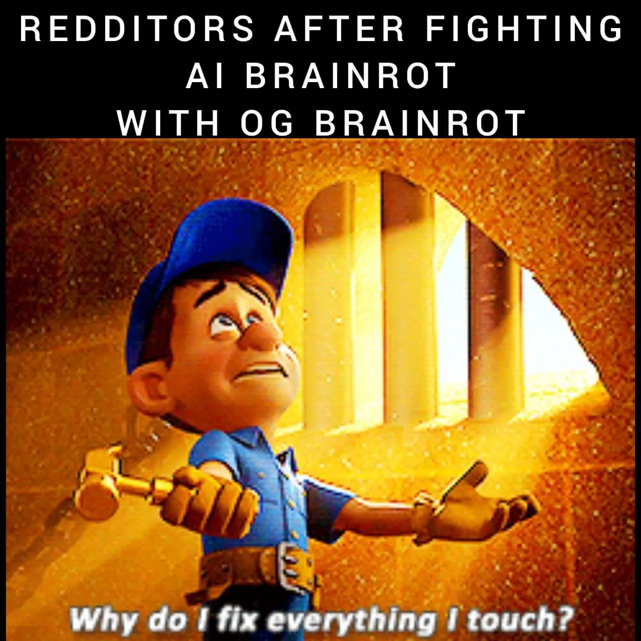 The great meme reset, a fight against brainrot - Galeria Memes